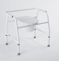 Carex Extra Wide Steel Commode – Pharmaneek